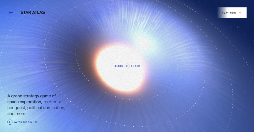 Star Atlas Website – Pickselverse