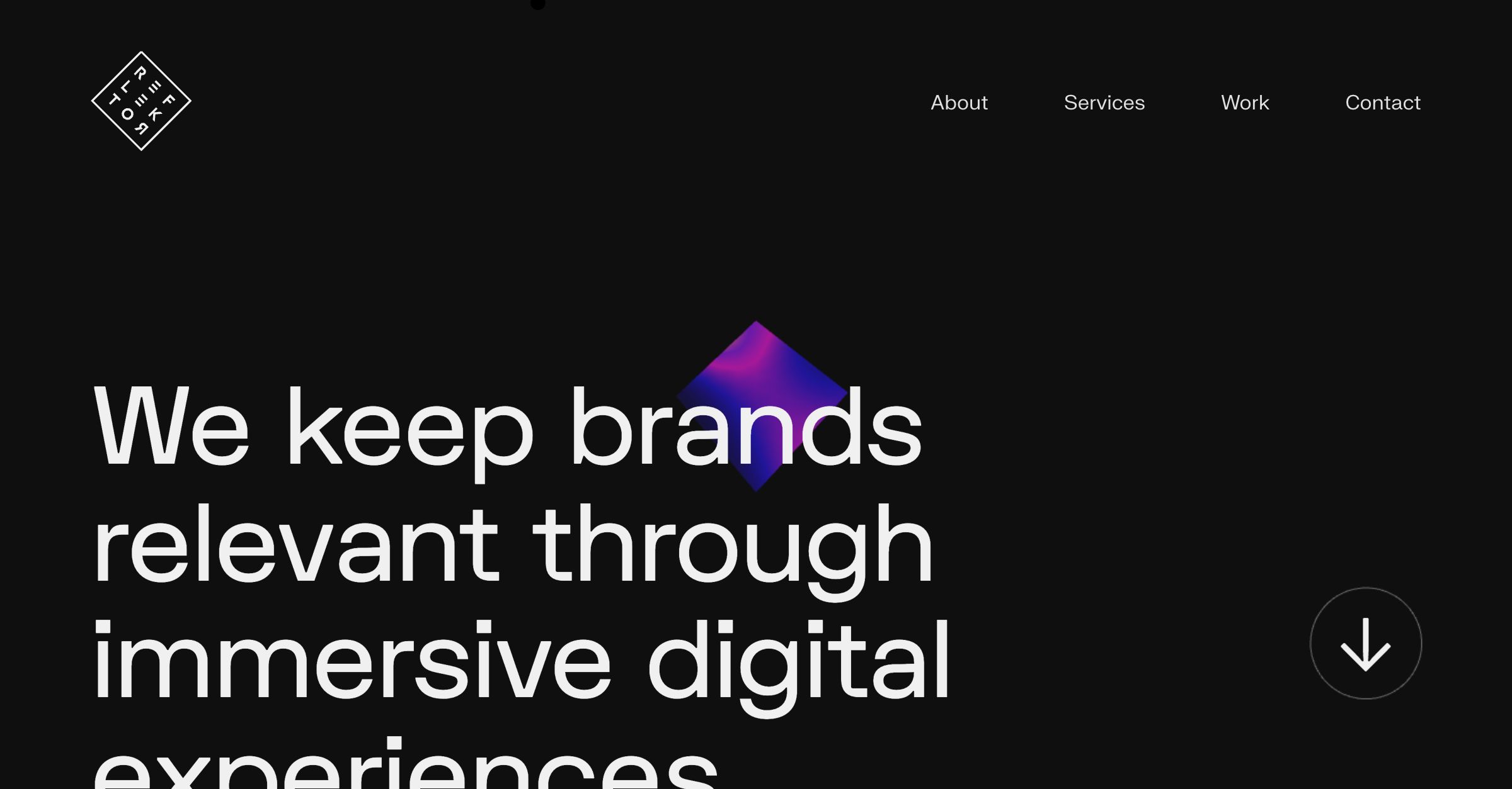 Reflektor Digital Website – Pickselverse