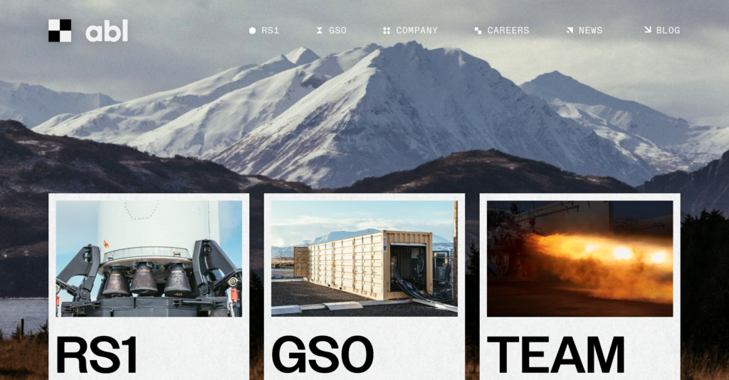 ABL Space Systems Website – Pickselverse