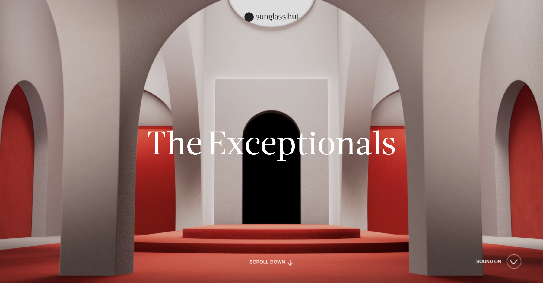 Sunglass Hut: The Exceptionals Website – Pickselverse